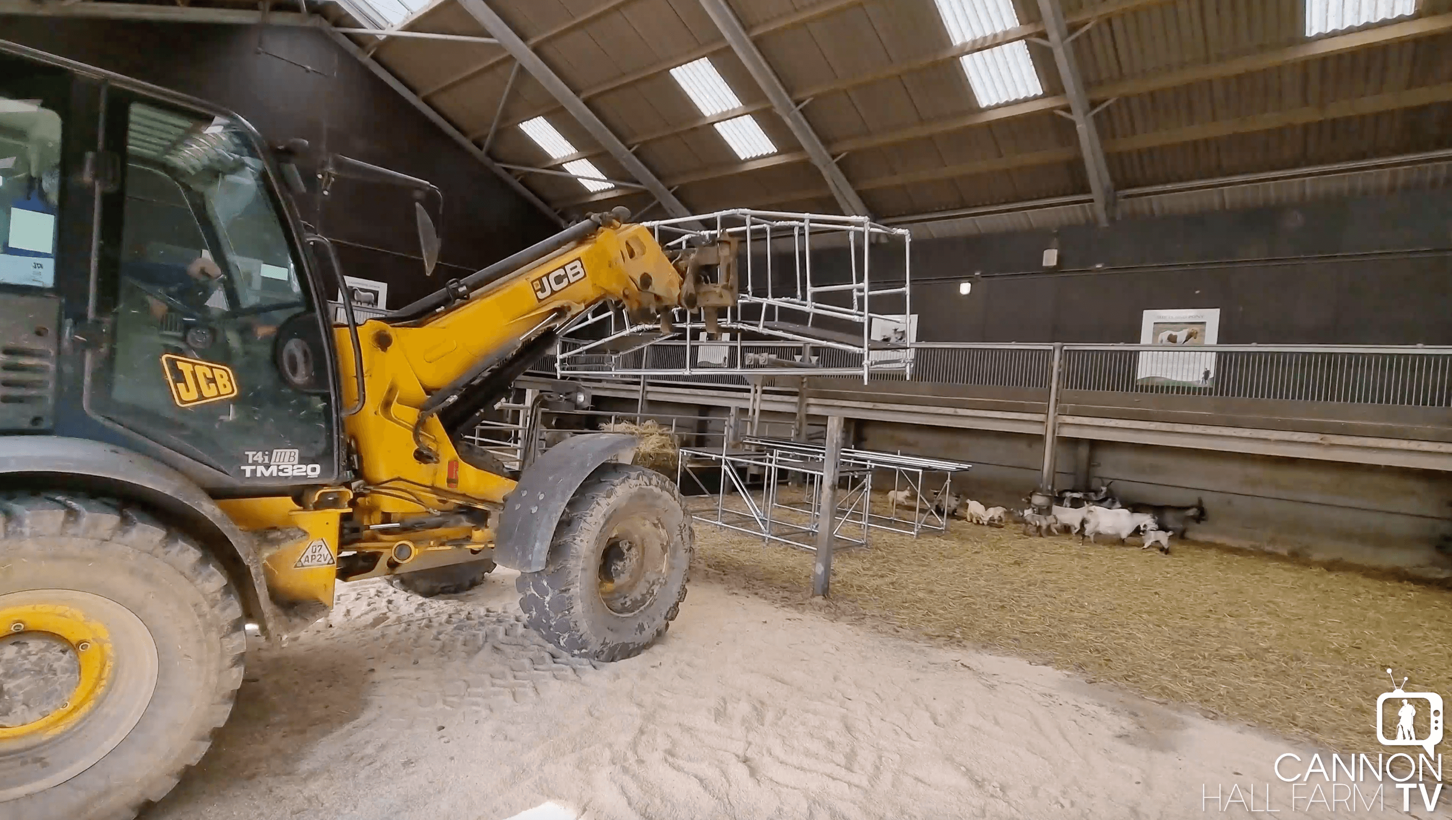 The goat playground | Cannon Hall Farm