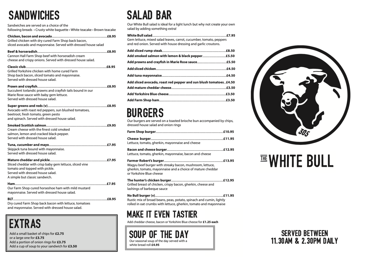 The White Bull Restaurant | Barnsley | Cannon Hall Farm