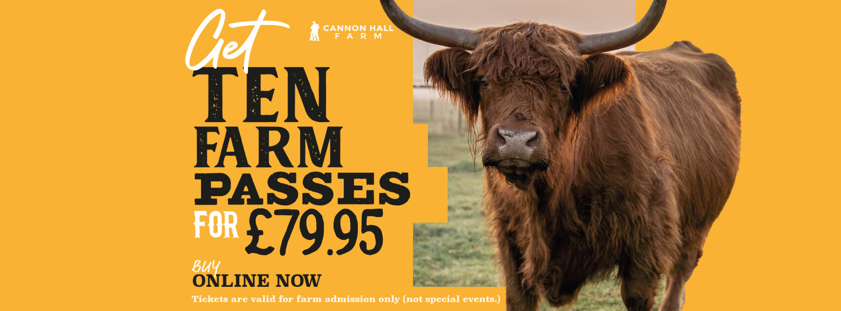 Bulk Passes Have Just Got Better! | Cannon Hall Farm