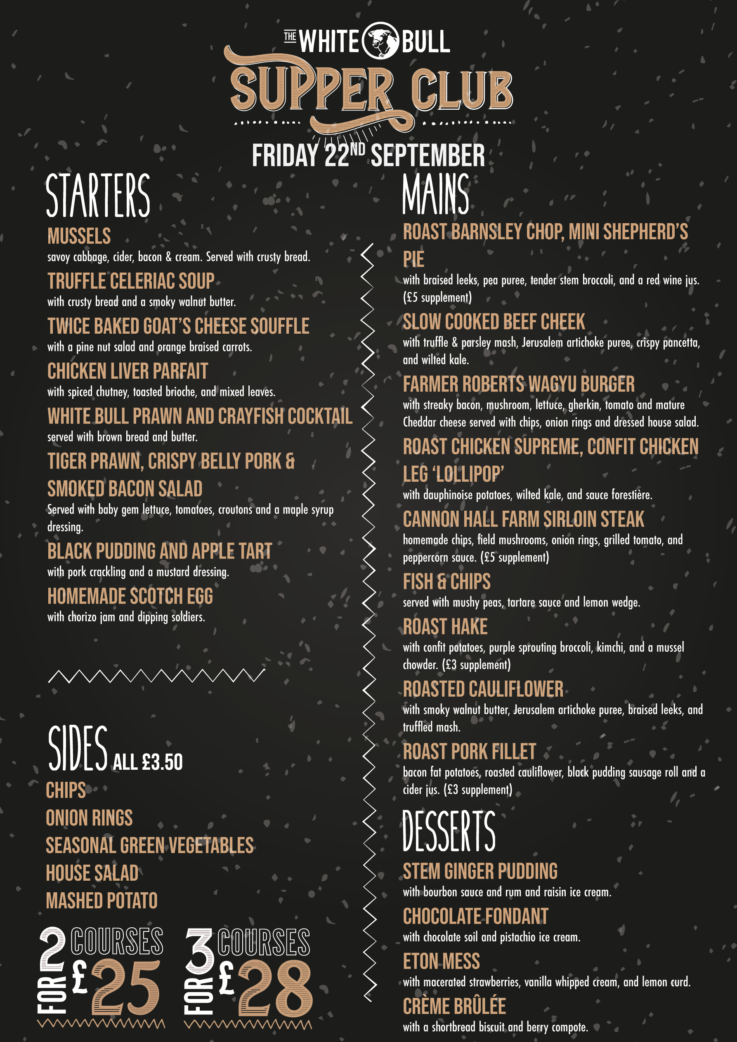 The Supper Club / Bistro | Cannon Hall Farm