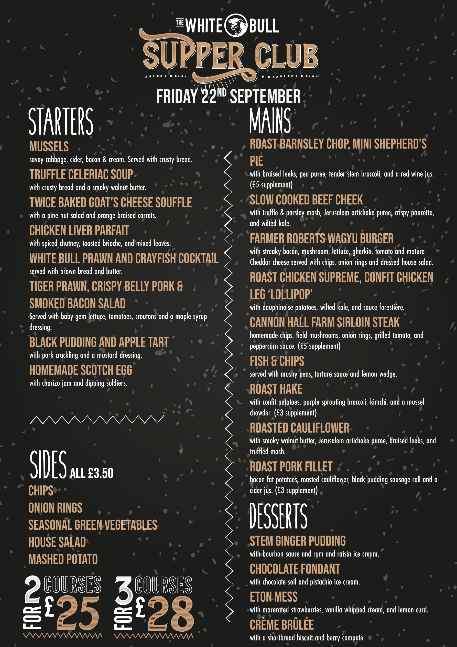 The Supper Club / Bistro | Cannon Hall Farm