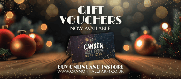 Gift Vouchers Now Available To Purchase Online! | Cannon Hall Farm
