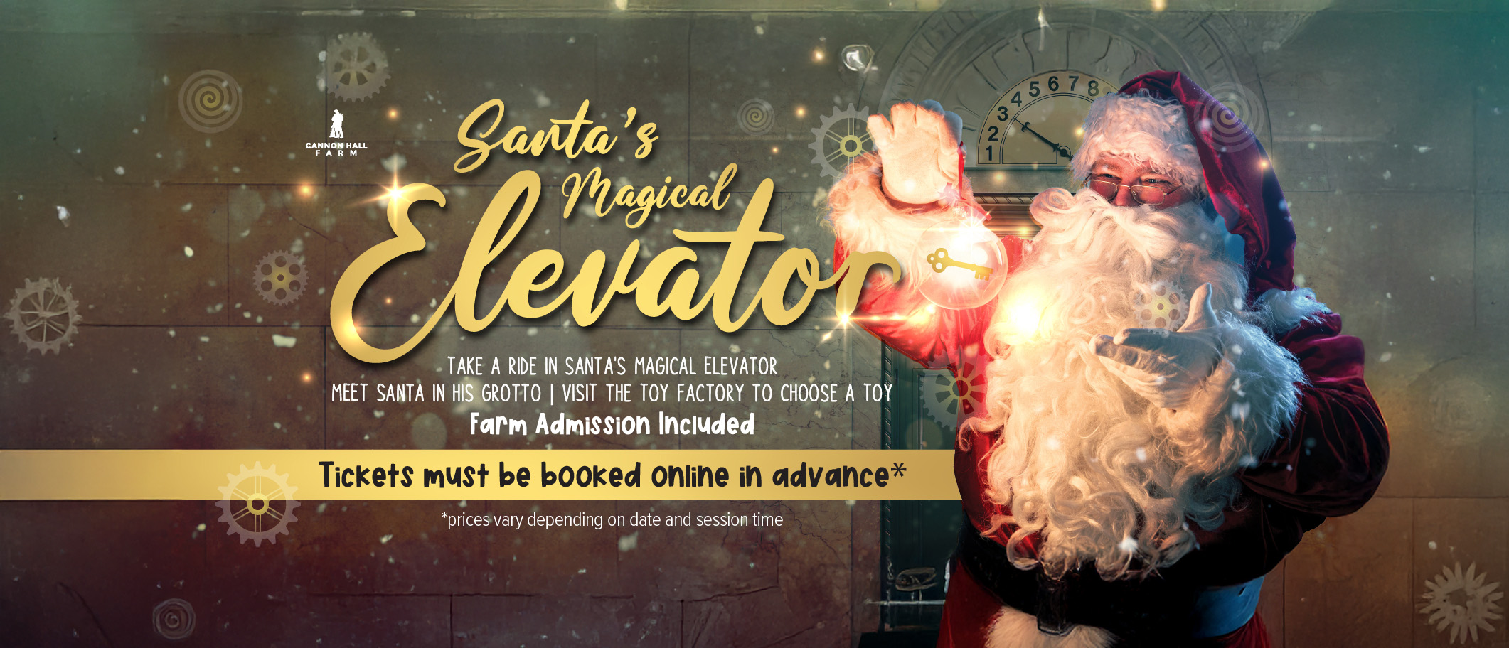 Santa’s Magical Elevator at Cannon Hall Farm! | Cannon Hall Farm