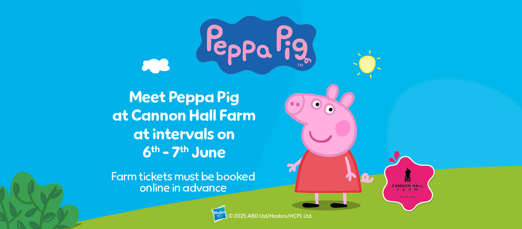 Peppa Pig at Cannon Hall Farm | Cannon Hall Farm