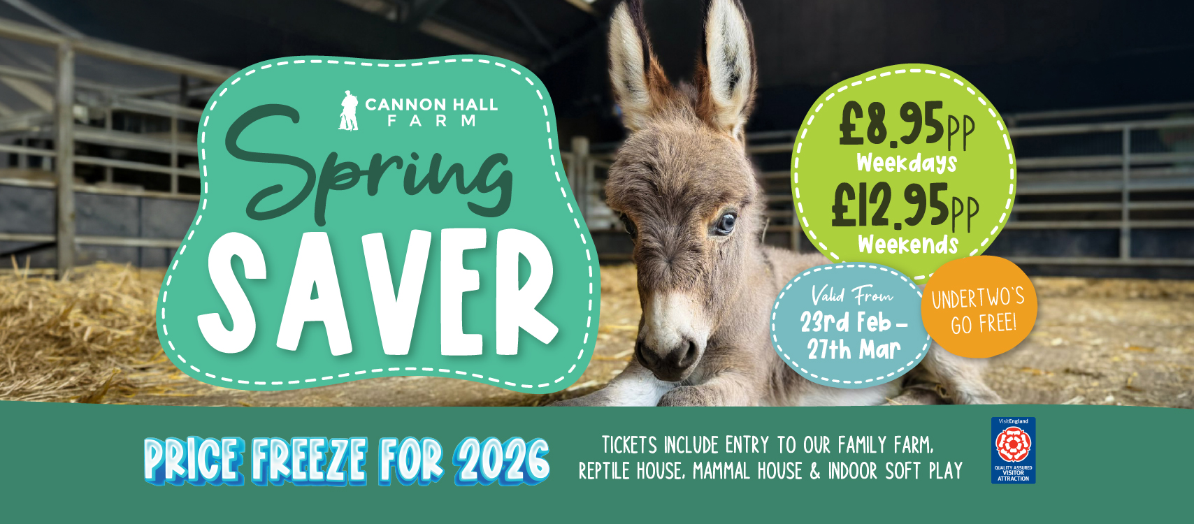 Spring Saver - 2026 Price Freeze | Cannon Hall Farm